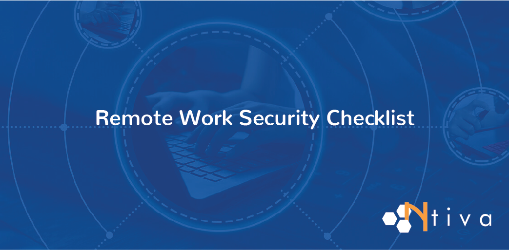 Remote Work Security Checklist